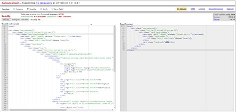 Angular Component Html Treated As Xml · Issue 638 · Prettydiffprettydiff · Github