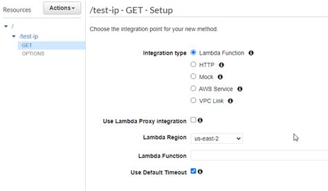 Setting Up Api Gateway Endpoint Showing User Ip Steve Zazeski