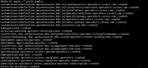 failed deploy pixie using yaml · issue 677 · pixie io pixie · github