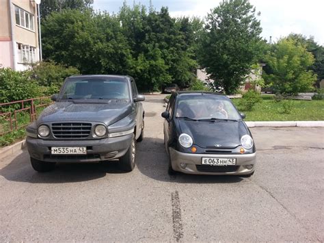 03. Тагер и Matiz — ТагАЗ Tager 3D, 2,3 л, 2009 года | просто так | DRIVE2