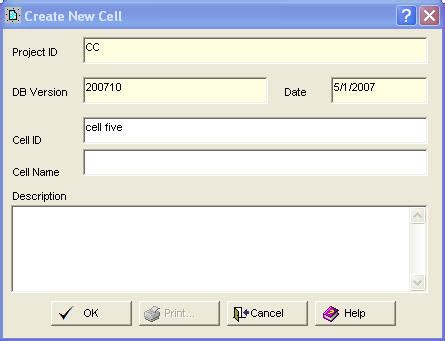 Create New Cell