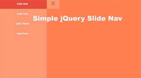 CSS Sliding Menu Examples Slide Menu OnAirCode