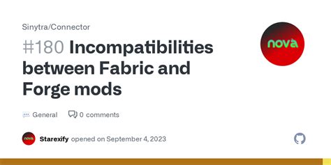 incompatibilities between fabric and forge mods · sinytra connector