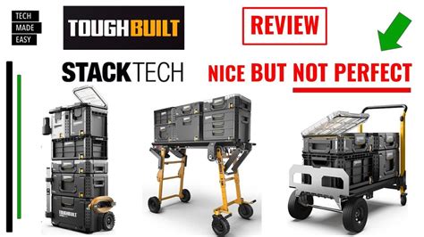 Toughbuilt Stacktech Tool Storage System Review Youtube