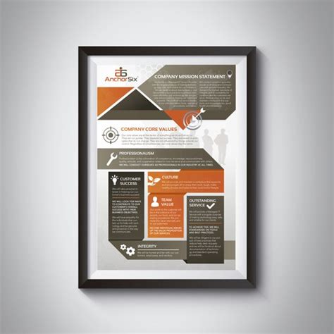 Anchorsix Mission Statement And Core Value Poster Poster Contest