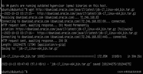 更新ubuntu虚拟机系统，wget下载jdk wget更新 csdn博客