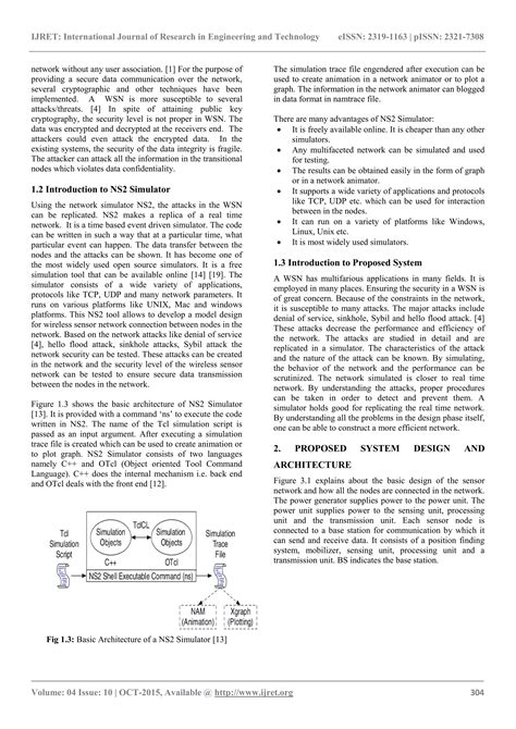 Replication Of Attacks In A Wireless Sensor Network Using Ns2 Pdf