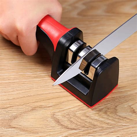 Knife Sharpener Quick Sharpener Professional 3 Stages Sharpener Knife