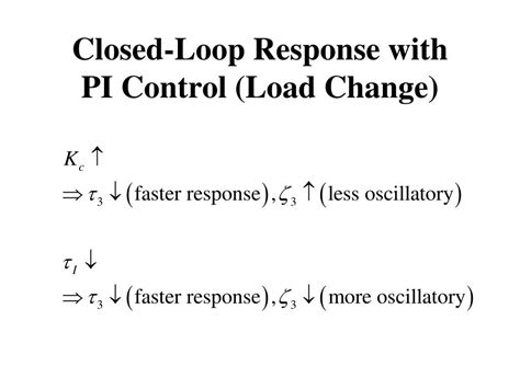 Ppt Dynamic Behavior Of Closed Loop Control Systems Powerpoint Presentation Id5733800