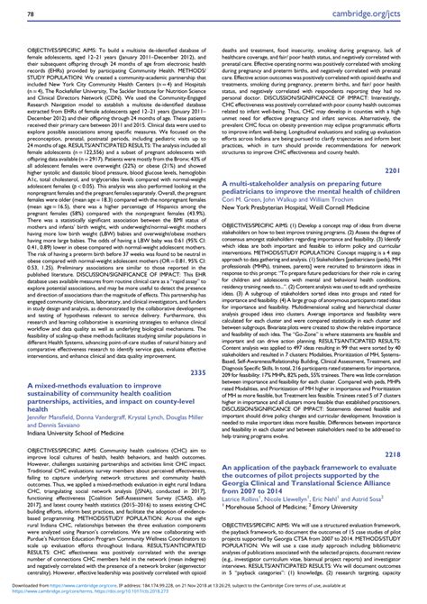 Pdf 2335 A Mixed Methods Evaluation To Improve Sustainability Of Community Health Coalition