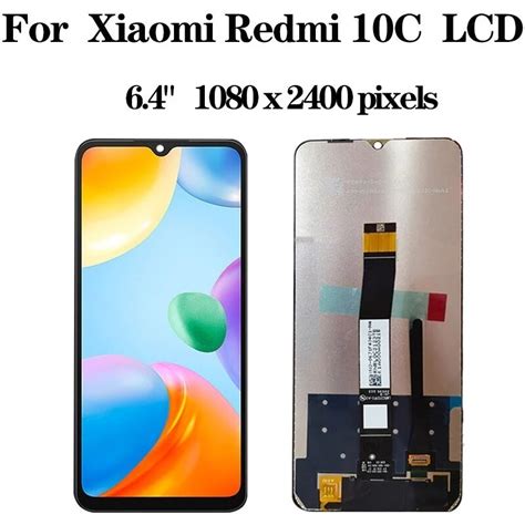 Xiaomi Redmi 10 Redmi 10c Digital Touch Screen Display Lcd Touchscreen Replacement Shopee