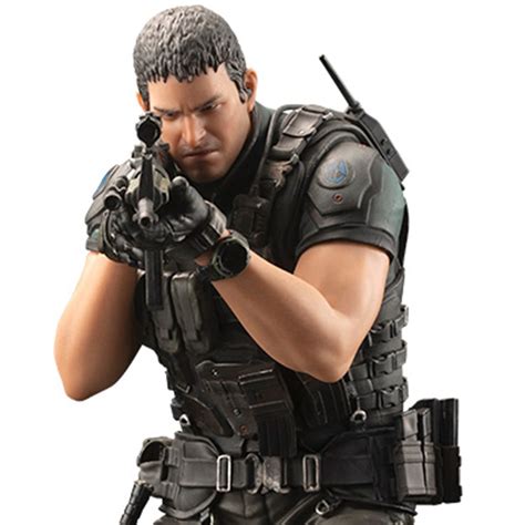 Resident Evil Vendetta Chris Redfield Renewal Package Version Artfx 1