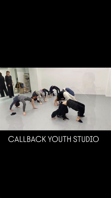 Callback Tokyo ーコールバックトーキョー 月曜日（100分強）dance＆tap 水曜日 （100分強）jazz