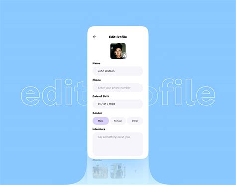 Dating App Mobile UI Behance Dating App Mobile UI Behance