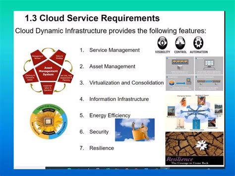Cloud Computing 4 Cloud Service Requirements Pptx Cloud Computing Internet