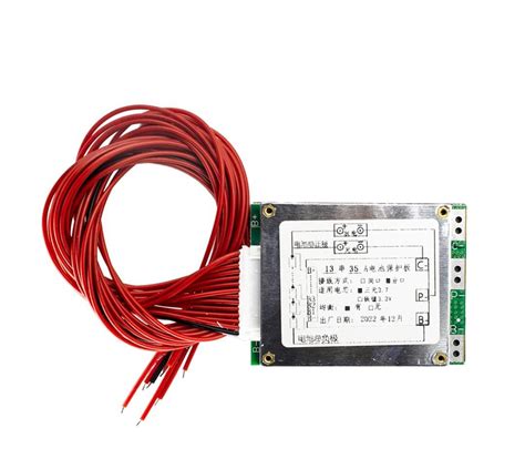 Li Ion Lithium 18650 Bms Pcb Pcm Battery Pack Balance Integrated Circuits Board For Arduino 13s