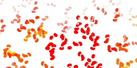 Light Orange Vector Template With Abstract Forms 28124611 Vector Art At Vecteezy