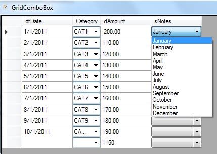 C DatagridviewComboBoxCell Of Datagridview Not Working As Expected