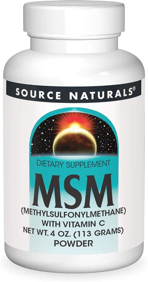 Source Naturals Msm Methylsulfonylmethane Powder 4