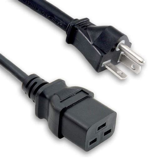 Toptekits North American Power Cord Extension NEMA P To C Ft M X AWG SJT A V