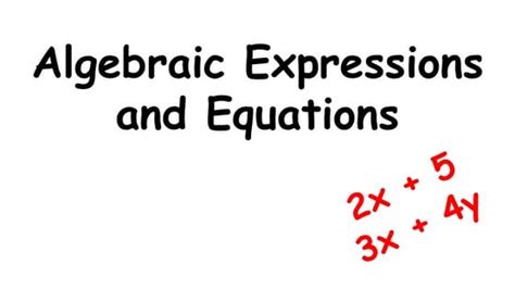 Grade 7 Algebraic Expressions Powerpoint Pptx