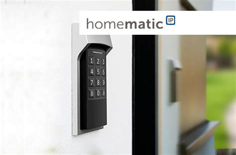 Homematic Ip Smart Home Keypad Hmip Wkp Smart Home Systeme
