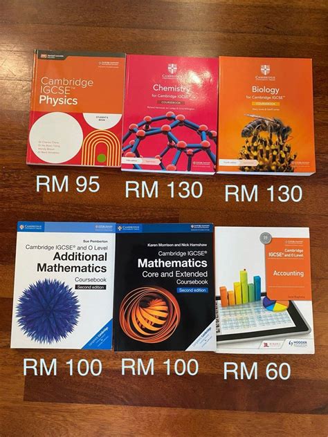 Igcse Textbooks Hobbies And Toys Books And Magazines Textbooks On Carousell
