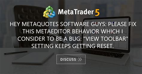 Hey Metaquotes Software Guys Please Fix This Metaeditor Behavior Which I Consider To Be A Bug