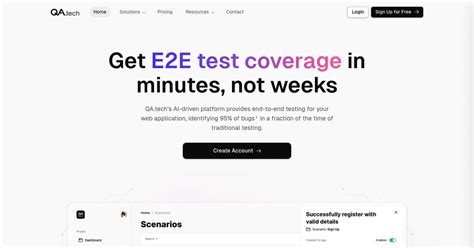 Qatech Ai Powered End To End Web Testing Platform
