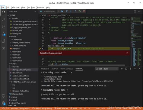 Linux下使用vscodegccopenocd实现stm32一键编译烧录调试（cmake篇）linux如何仿真stm32 Csdn博客