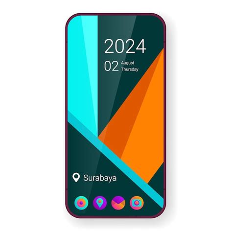 Premium Vector Elegant Home Screen User Interface Mobile App Realistic Premium Vector Elegant Home Screen User Interface Mobile App Realistic