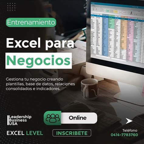 Excel para Negocios Excel Level Capacitación