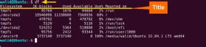 The Df Command In Linux 11 Practical Examples