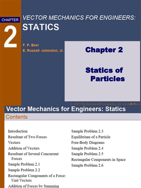 ch02 statics of particles pdf force euclidean vector