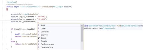 C How To Fix Couldnt Assign Value Into Icollection Property
