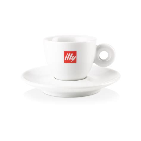 Illy Logo Espresso Cups With Saucer Set Of 12 Illy Australia