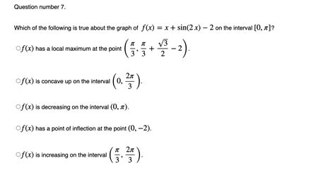 solved question number 7 which of the following is true