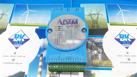 Adam 6251 16 Ch Isolated Digital Input Modbus Tcp Module Bkaii Thiết Bị Truyền Thông Tốt
