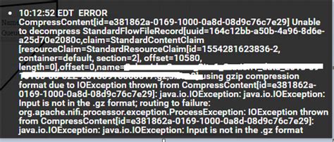 decompress the gz file cloudera community 237598