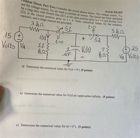 solved page seven 110blem three part one consider the