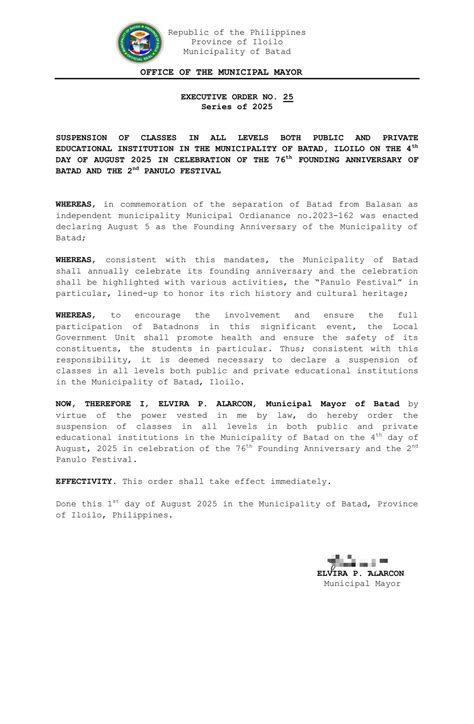 ‎𝐈𝐌𝐏𝐎𝐑𝐓𝐀𝐍𝐓 𝐀𝐍𝐍𝐎𝐔𝐍𝐂𝐄𝐌𝐄𝐍𝐓 Sangguniang Bayan Batad Iloilo Facebook