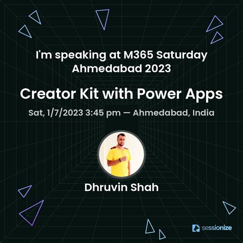 Dhruvin Shah On Linkedin M365ahmedabad Spsevents Microsoft Powerapps