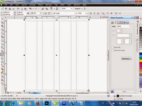 Cara Membuat Kolom Koran Pada Coreldraw Online Courses