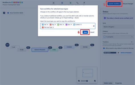 Save Workflow For Selected Issue Types