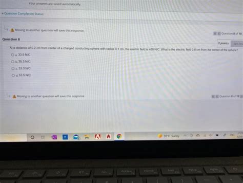 solved your answers are saved automatically question