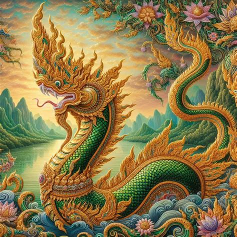 แจก Free Wallpaper องค์พญานาคตระกูลสีเขียว 🙏 แกลเลอรีที่โพสต์โดย Tidarut Penjaru Lemon8