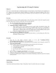 Exploring TCP Performance With NS Simulator A Practical Guide Course Hero