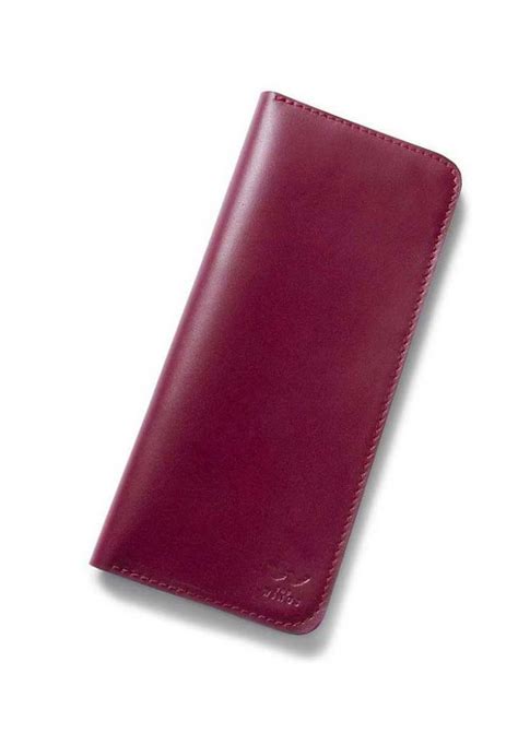 Шкіряне портмоне Middle бордовий Tw Middle Wine Купити в Україні