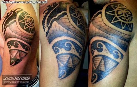 Tatuaje De Maoríes Hombro Polynesian Tattoo