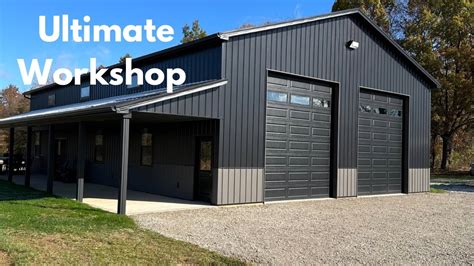 Pole Barn Garage Shop Ideas Pole Barn Features Walters Buildings
